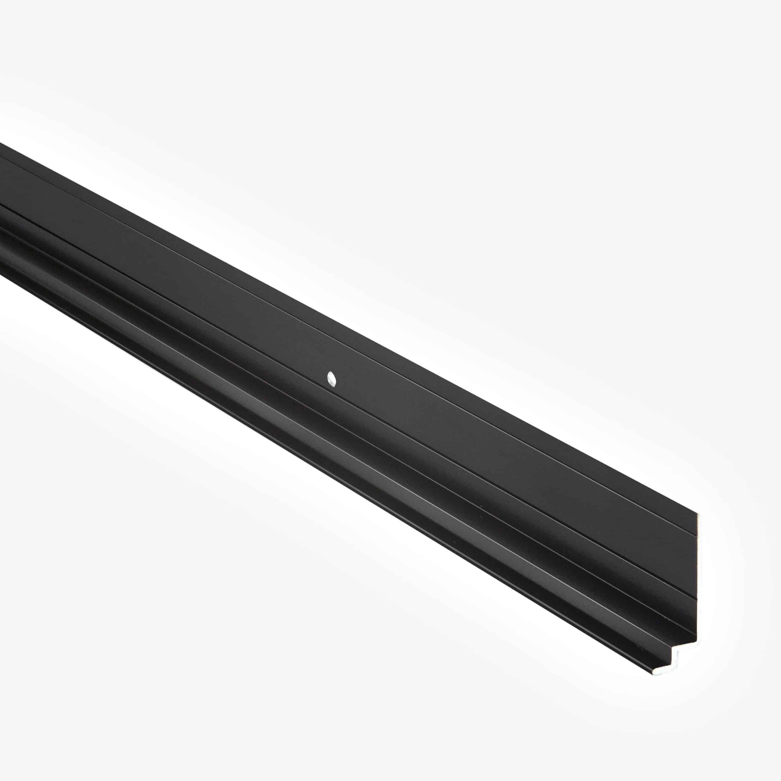 Base profile 2400 mm - Black - Fibo